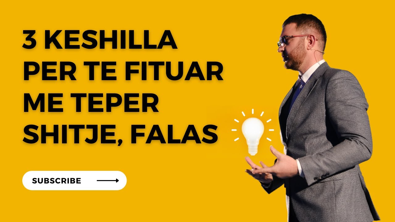 3 Keshilla per te fituar me teper shitje, FALAS! by Said Dulevic - YouTube