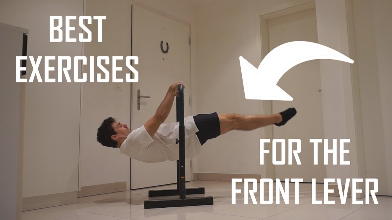 Best Exercises For The Front Lever - YouTube