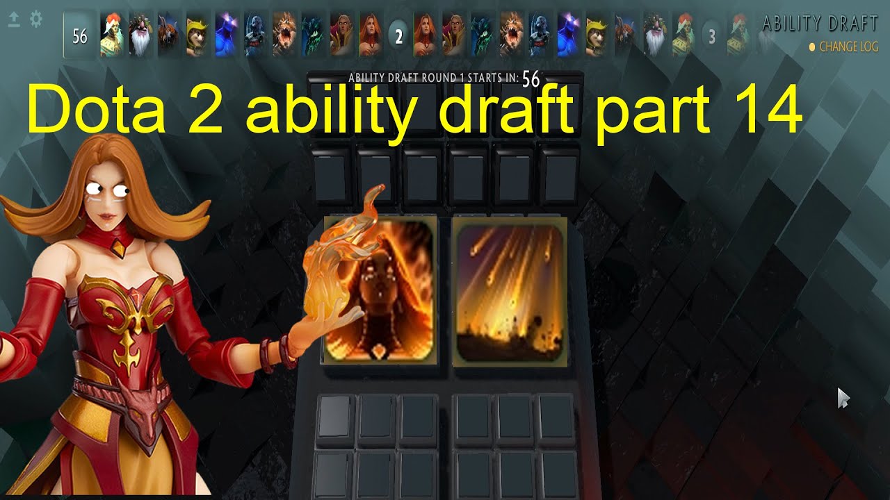 dota 2 ability draft part 14 | indo | game play lina - YouTube