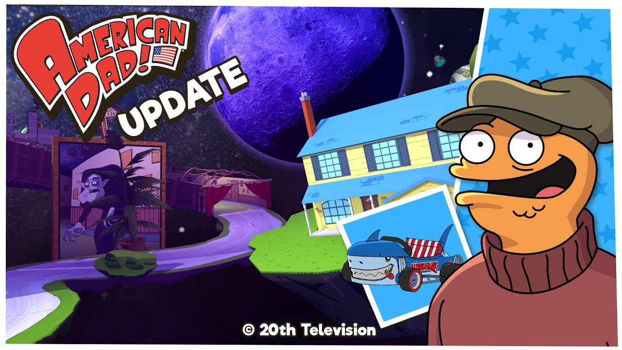 Warped Kart Racers American Dad! Update - YouTube