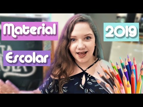 COMPRANDO MEU MATERIAL ESCOLAR 2019 - Julia Spessato
