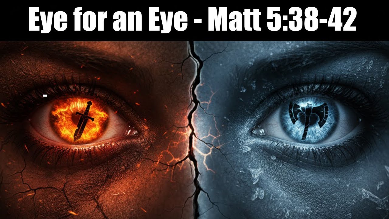 Eye for an Eye - Non Resistance - Matthew 5:38-42 - Vine Abiders - YouTube