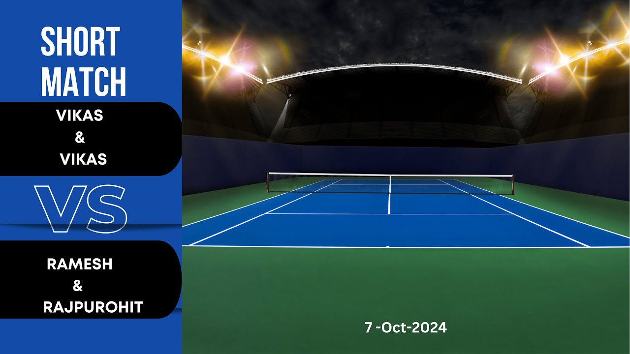 Short Match:7 Oct 2024 #tennis #tennismatch #shortmatch #tennispractice ...