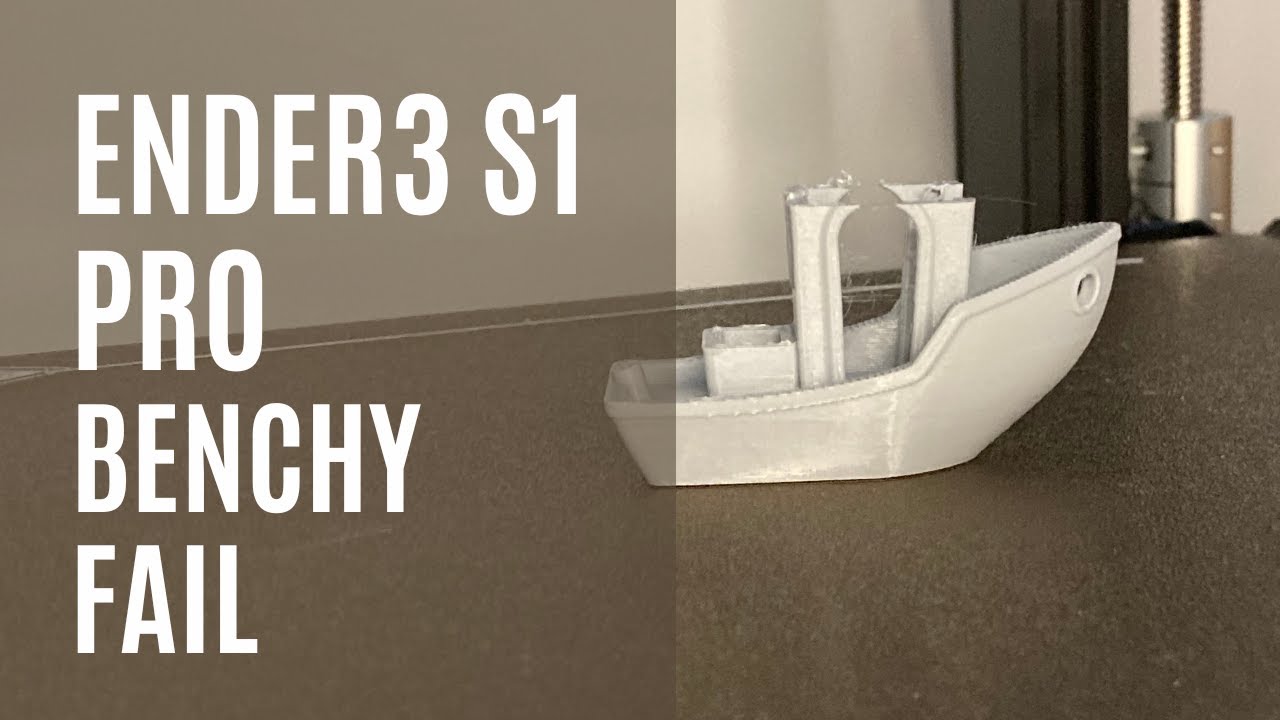 Ender3 S1 Pro | Benchy Fail - YouTube
