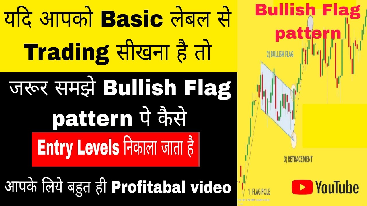 Bullish Flag pattern पे कैसे Entry ले | How to Entry Bullish Flag ...