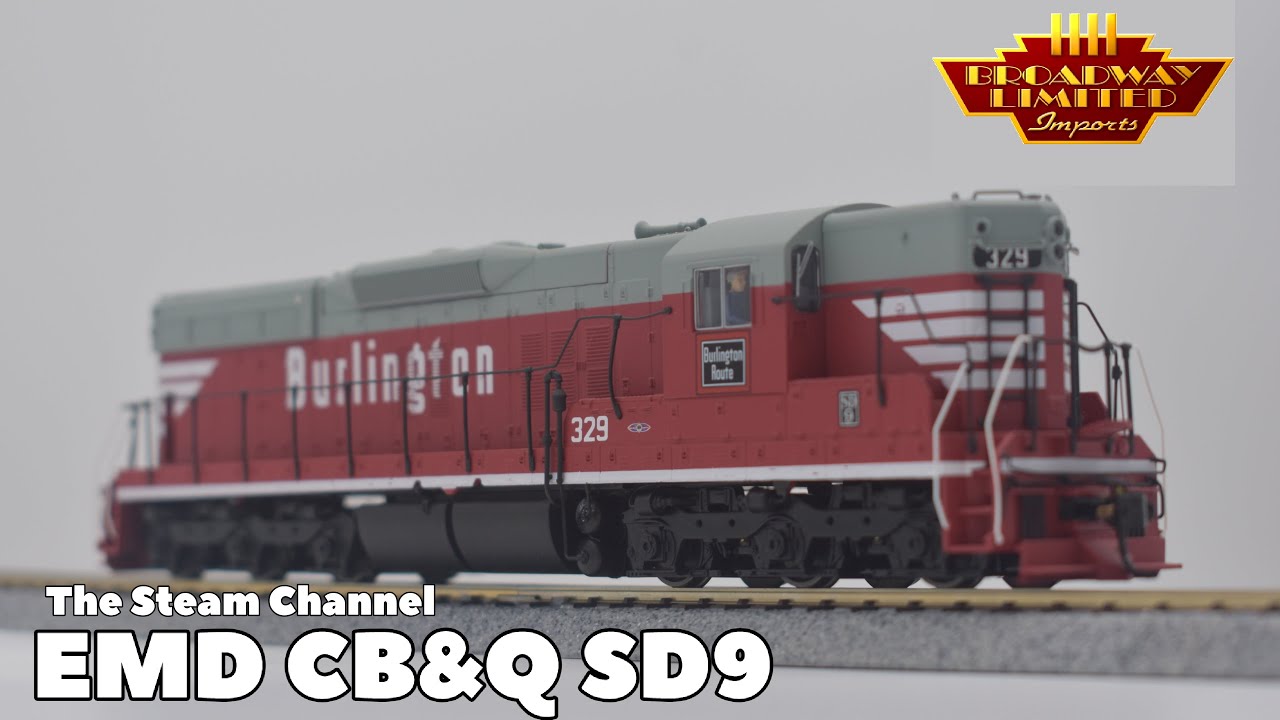 Review: BLI Paragon 3 SD7 & SD9 Diesel Locomotives DC/DCC - YouTube