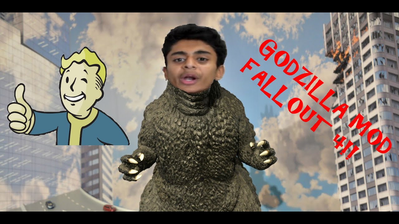 FALLOUT 4 WITH CURRY KING ON XBOX ONE!! (GODZILLA MOD) - YouTube