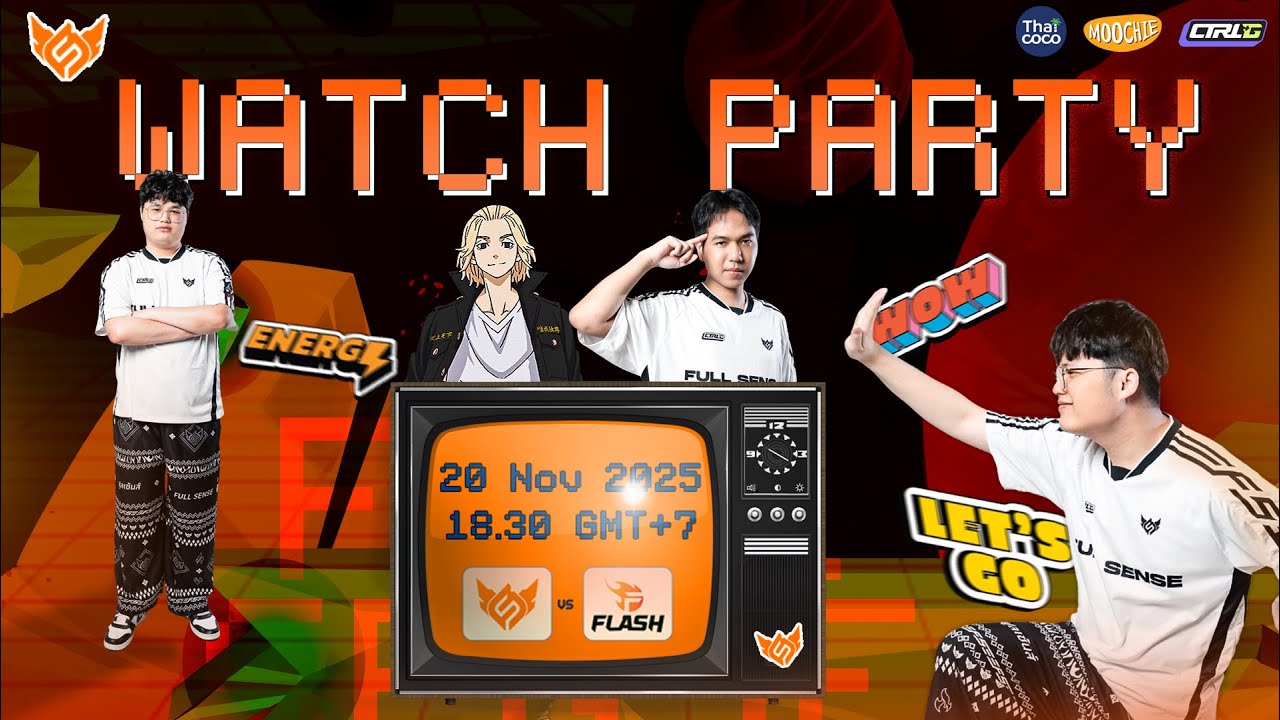 Watch Party AIC 2025 - FULL SENSE vs FPT x Flash #AIC2025 #RoV - YouTube