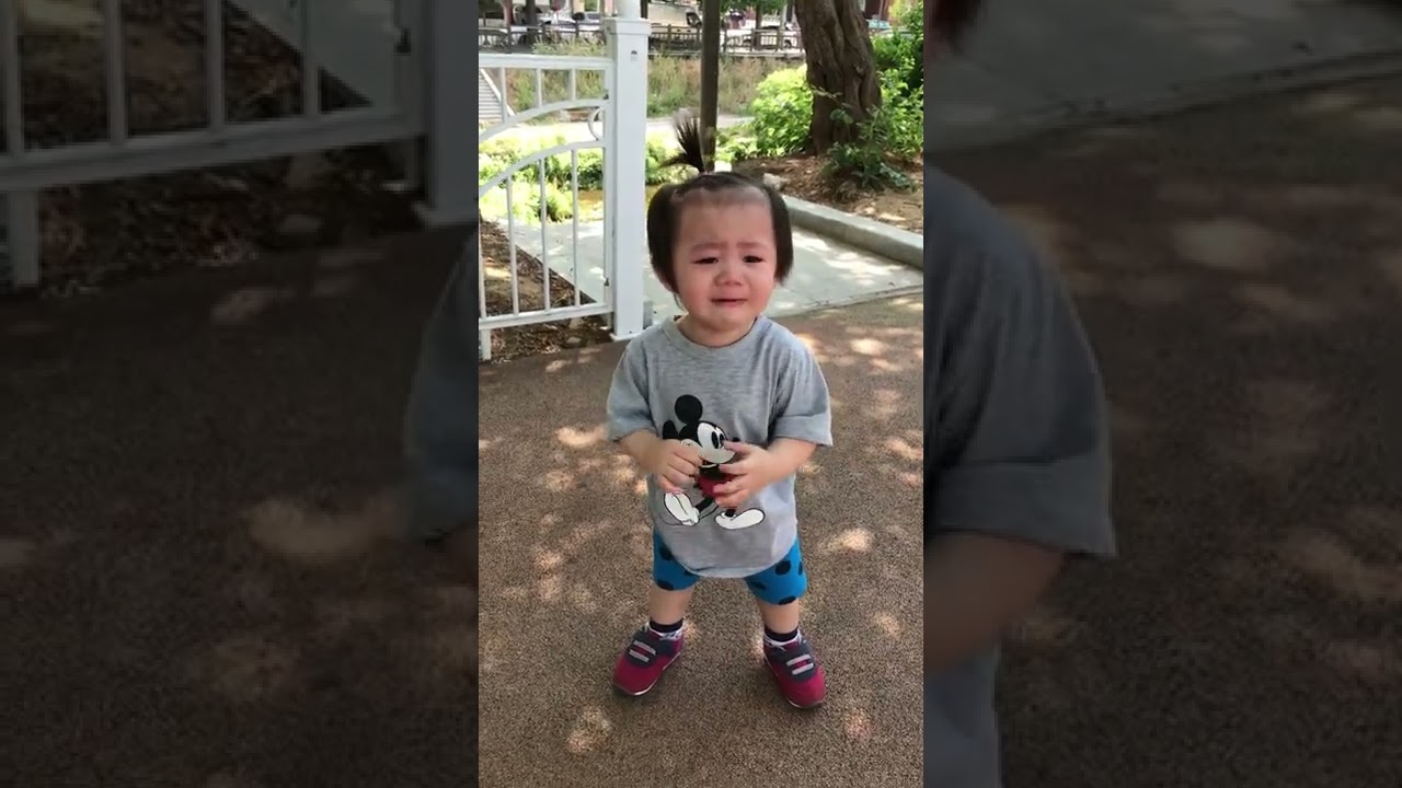 June 11, 2022 he was crying because he is afraid of the people looking ...