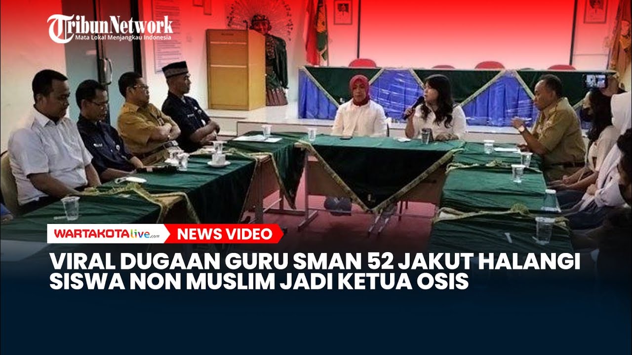 DPRD DKI Sidak SMAN 52 Jakarta Utara terkait Rekaman Guru Halangi Siswa ...