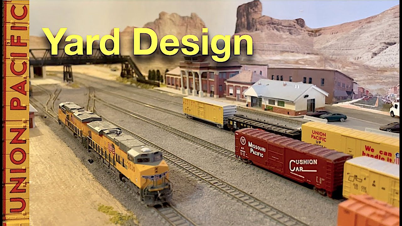 Model Railroad Yard Design YouTube