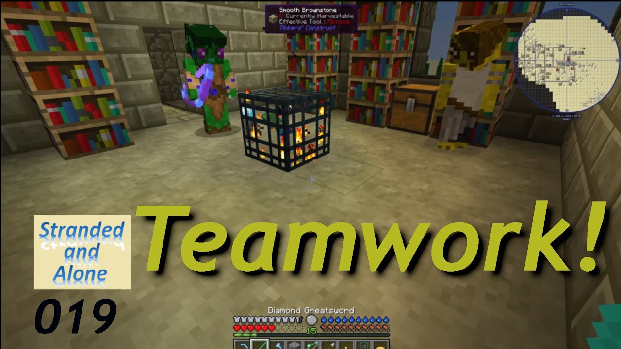 Botanist's Video Log 019: Teamwork (A Minecraft Forever Stranded ...