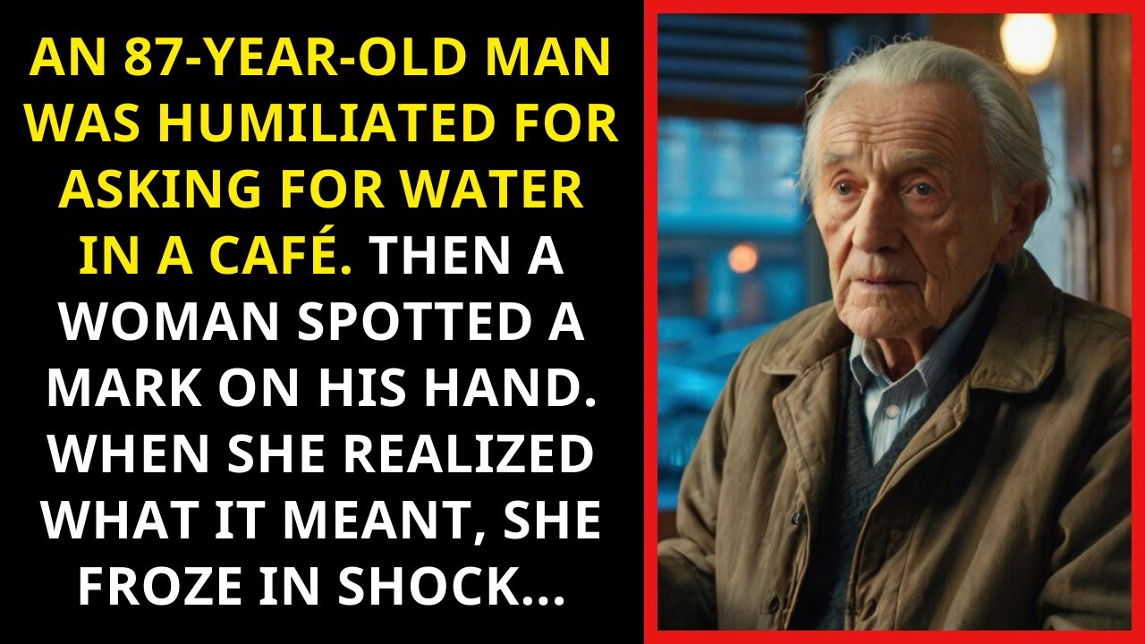 An 87-Year-Old Man Was Humiliated for Asking for Water in a Café. Then ...