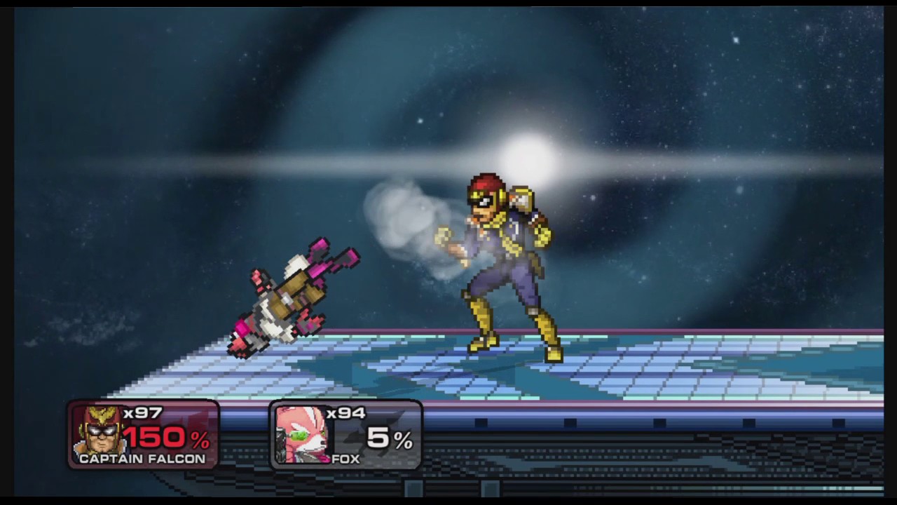 Super Smash Flash 2 | Captain Falcon Gameplay And Review - YouTube