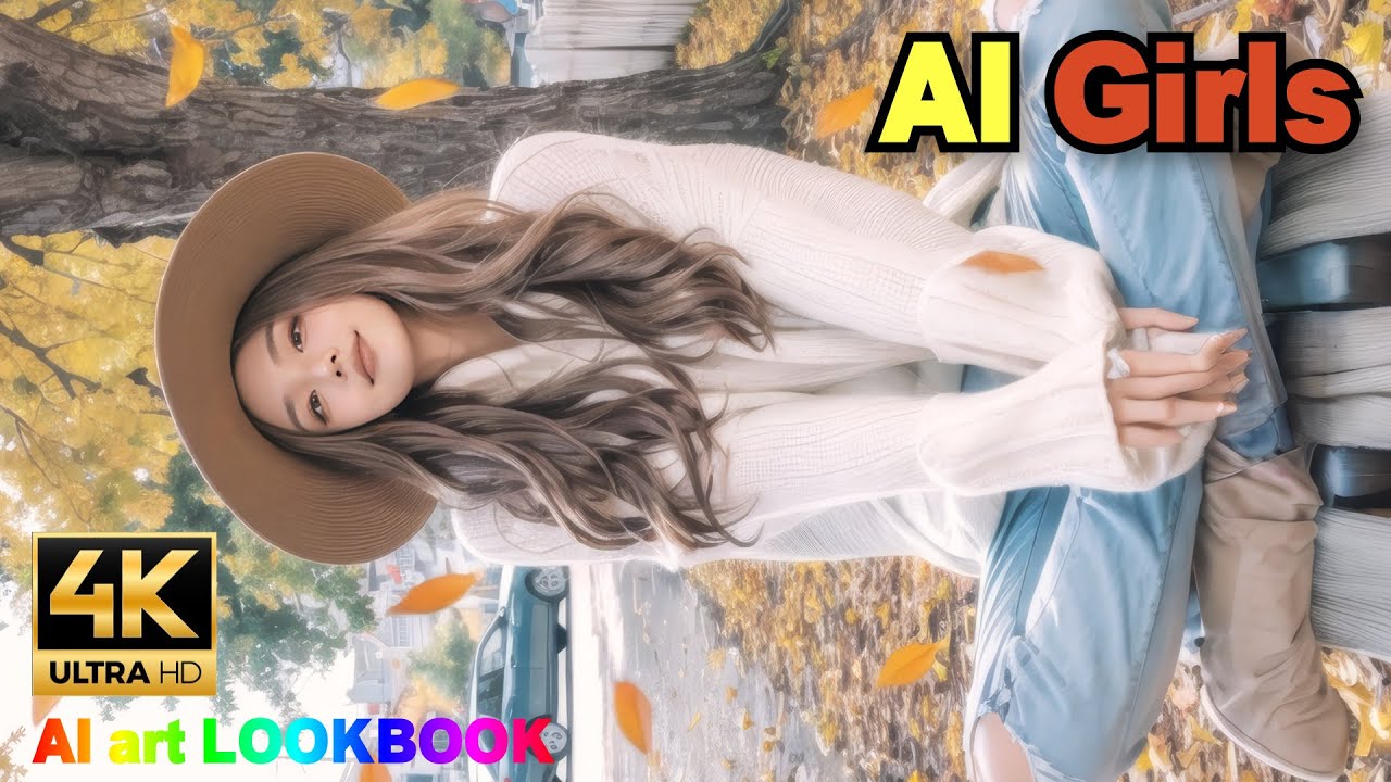 [4K] 세로룩북 | 가을엔 내옆에 있어줘 AI LOOKBOOK | Stay by my side ️ - YouTube