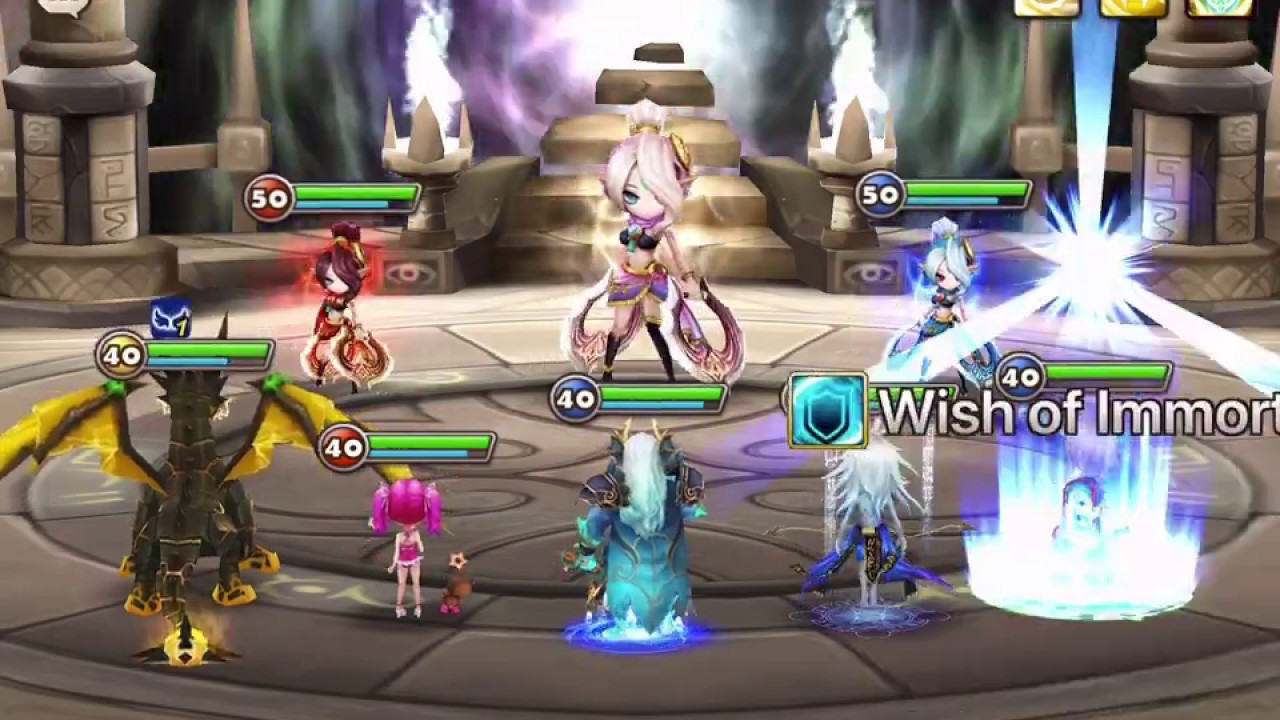 Summoners War - Deva Hall of Heroes B10 - YouTube