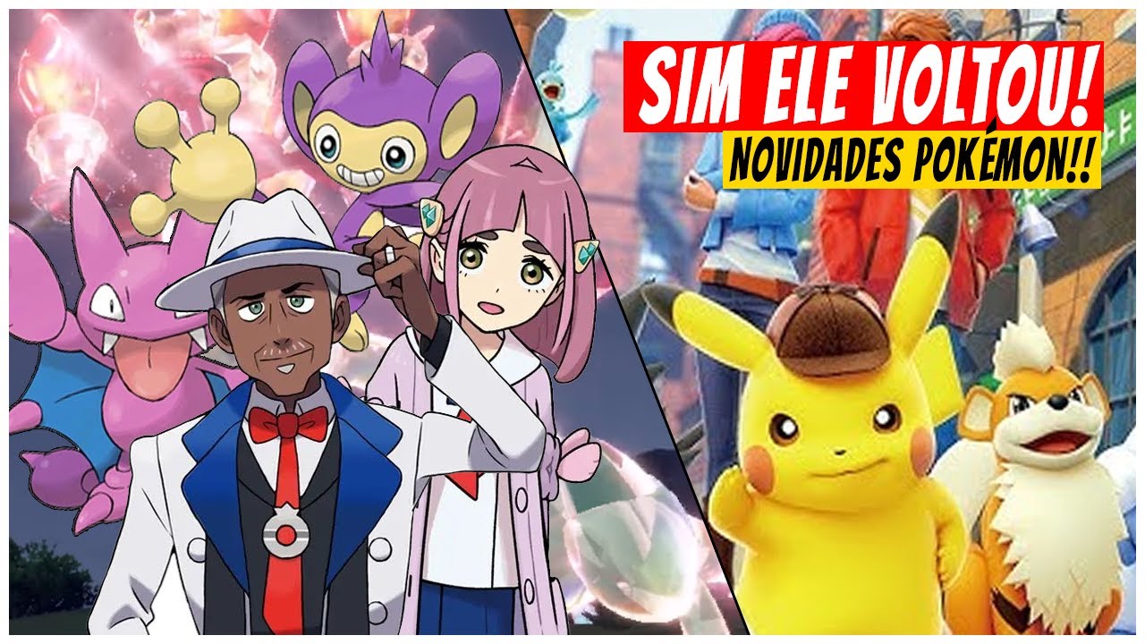DETETIVE PIKACHU O RETORNO, DLC POKÉMON, EVENTOS E ANIPOKE! - YouTube