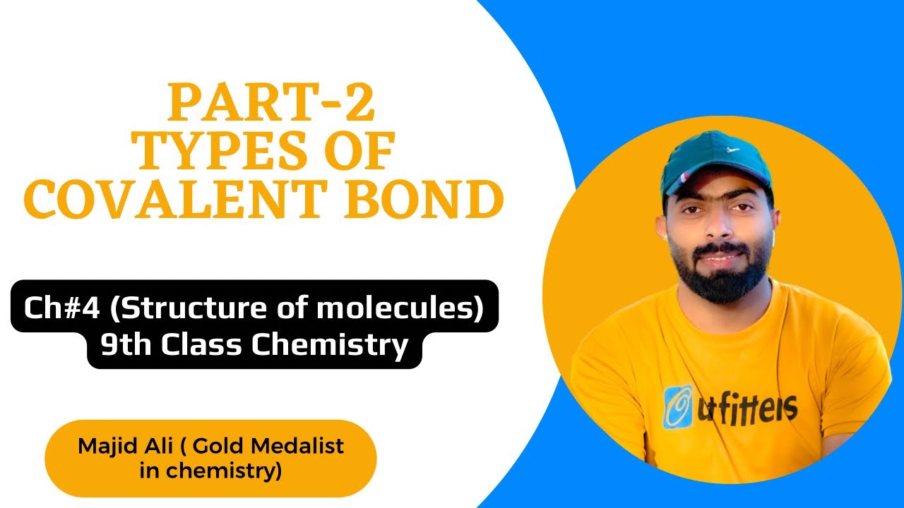 Types of Covalent bonds | ch#4 | 9th Class chemistry - YouTube