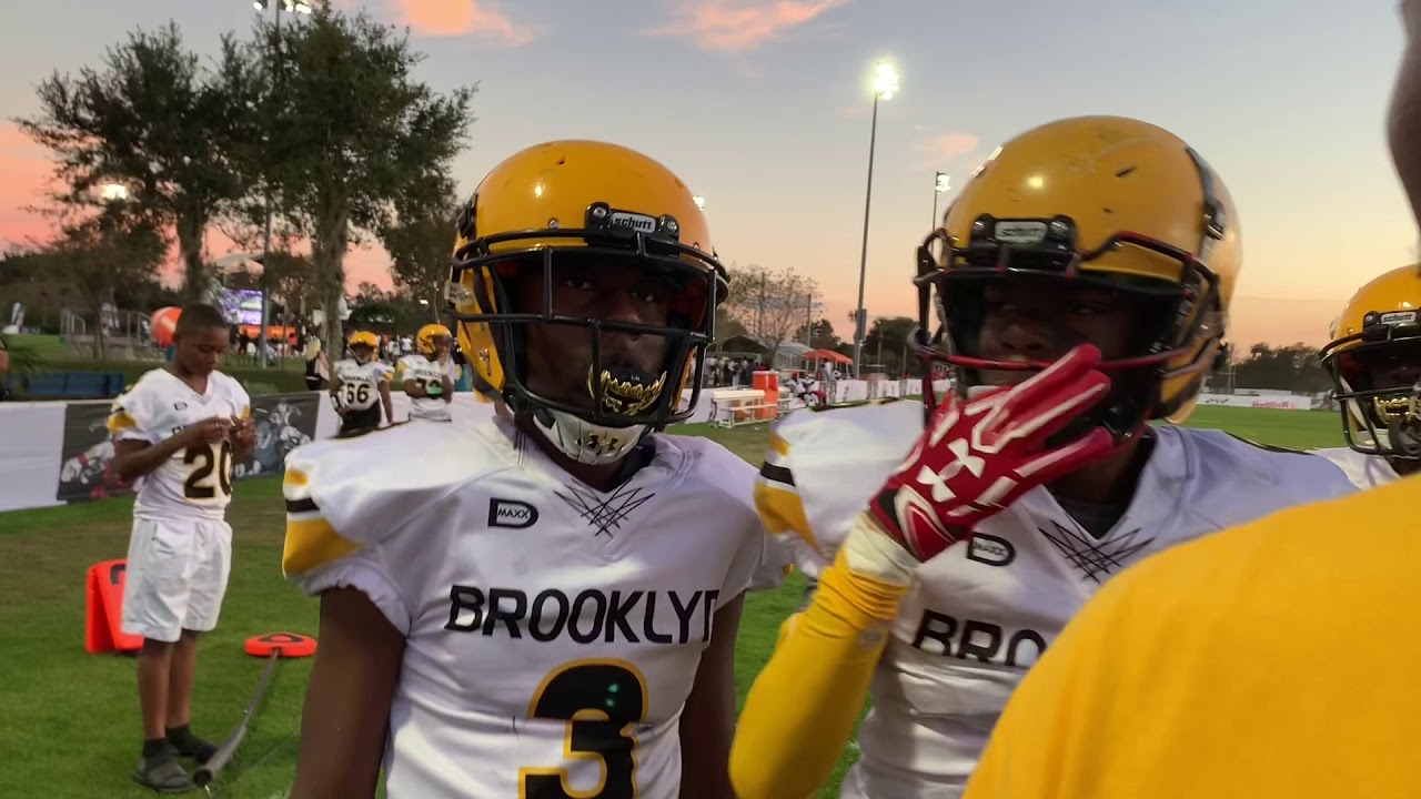 Jason Scott Turner JR Football Highlights 12U (2019) Brooklyn Steelers ...