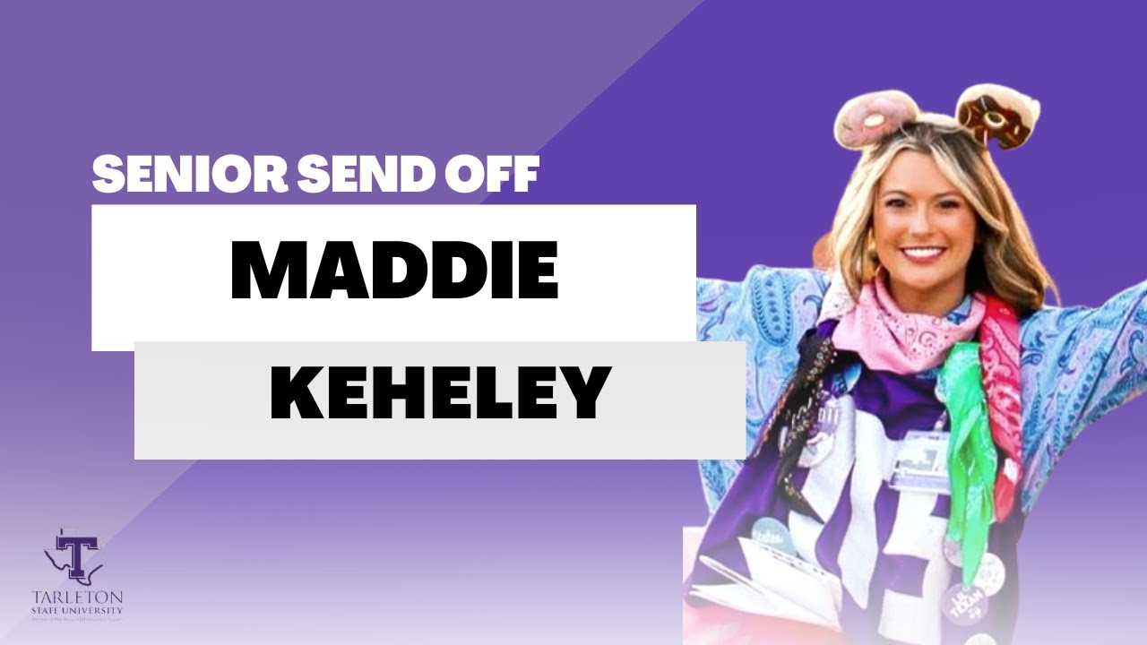 Tarleton Senior Send Off: Maddie Keheley - YouTube