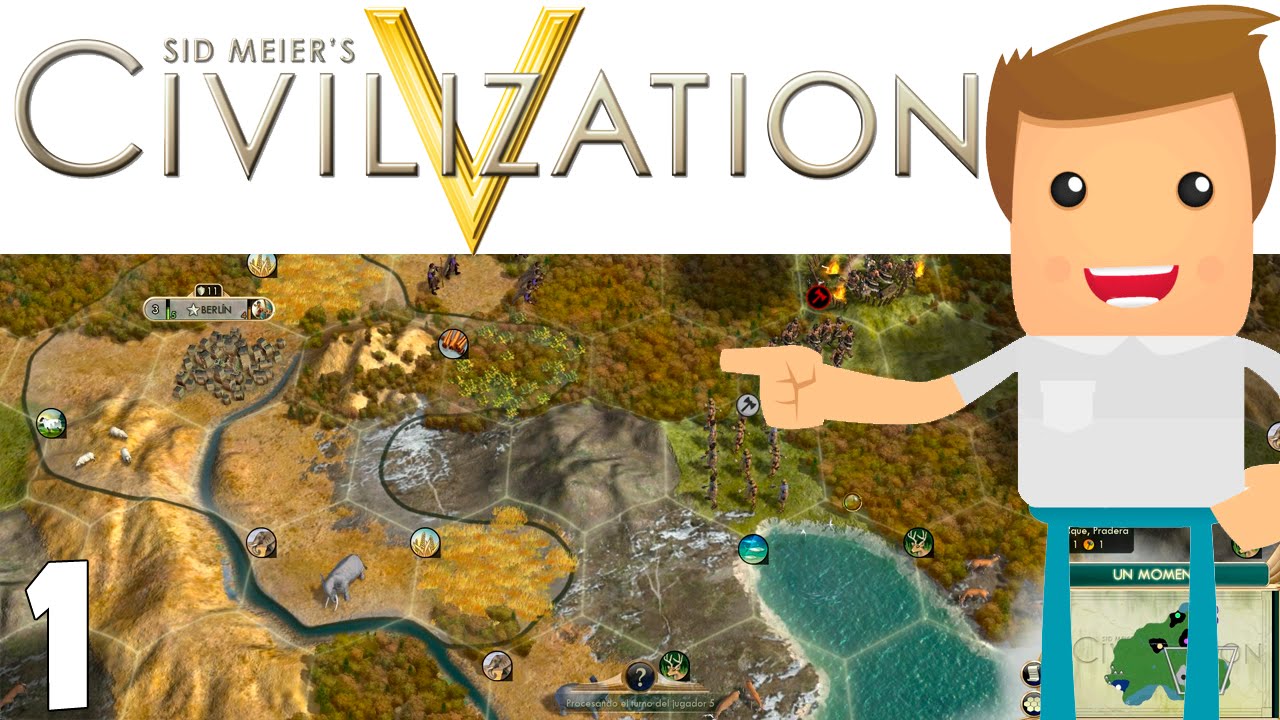 PRIMEROS PASOS! | Ep. 1 | Civilization V | Gameplay Español - YouTube