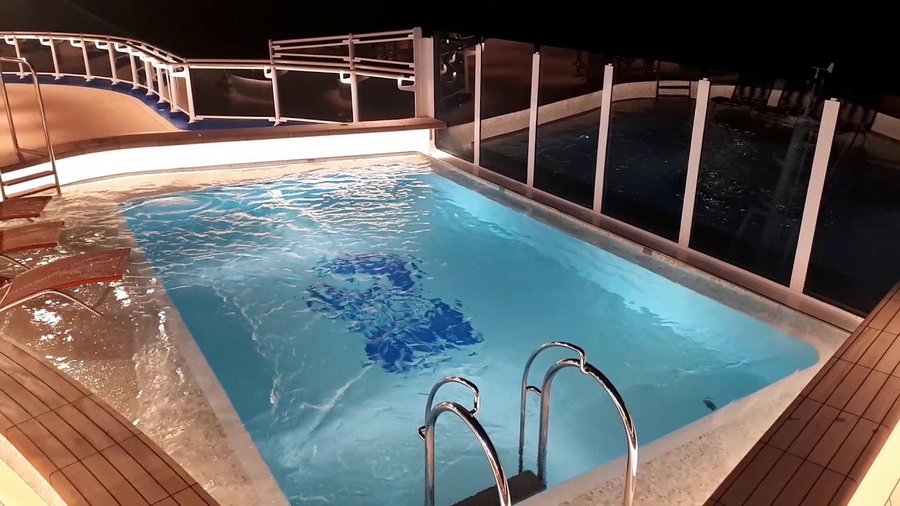 Wakeview Pool - Sky Princess - YouTube