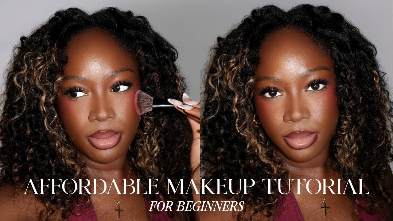 FLAWLESS affordable makeup tutorial for beginners♡drugstore/affordable ...