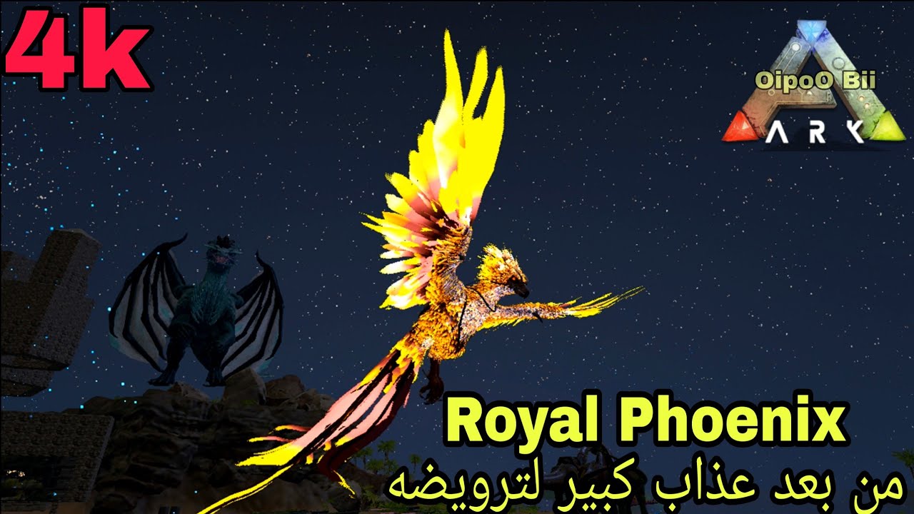 ارك سرفايفل 29 Royal Phoenix الطير الاجمل مع الحظ الاكثر سوئ Ark ...