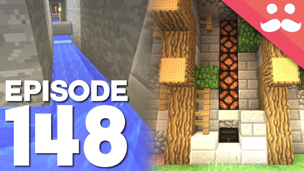 Hermitcraft 4: Episode 148 - MASS Item Transporter! - YouTube