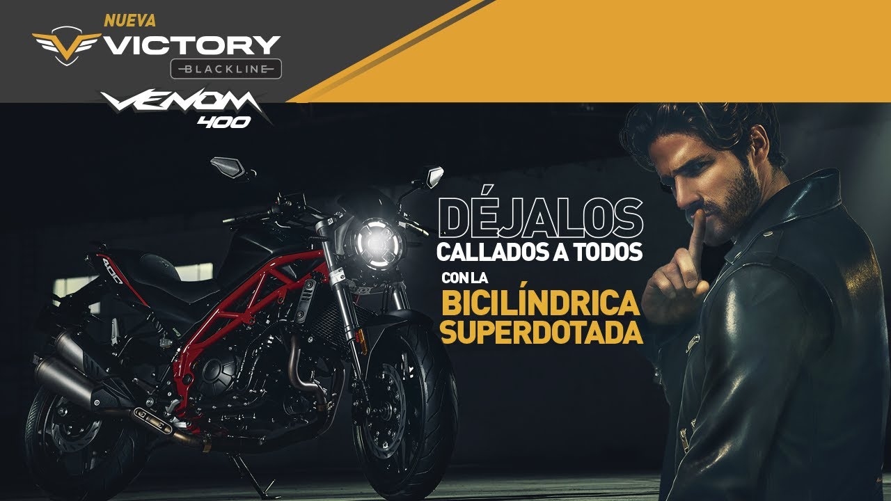 Victory Venom. La 400 bicilíndrica que sí puedes tener. Modelo 2022 ...
