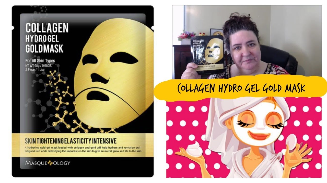Let's Mask! Masqueology Collagen Hydro Gel Gold Mask ~ Mature Beauties ...