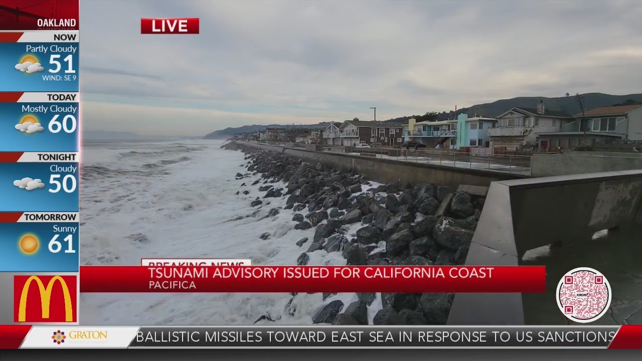 National Weather Service speaks on Tsunami Advisory - YouTube