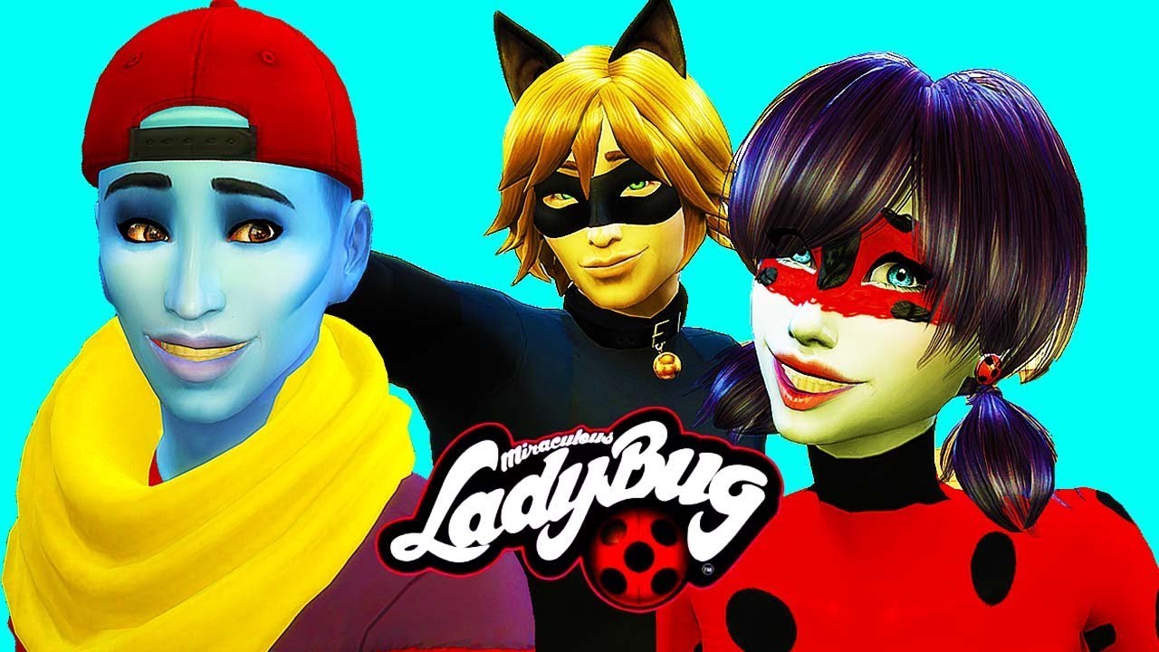 Miraculous Ladybug & Cat Noir Sims 4 (Ep 7) 🐞 THE BUBBLER TRAPS LADYBUG ...