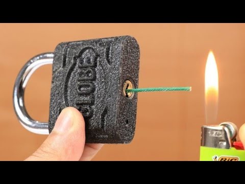 4 ways to open lock life&hack very easy - YouTube