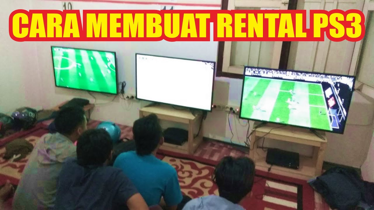 Modal & Anggaran Membuat Usaha RENTAL PS3 Detail - YouTube