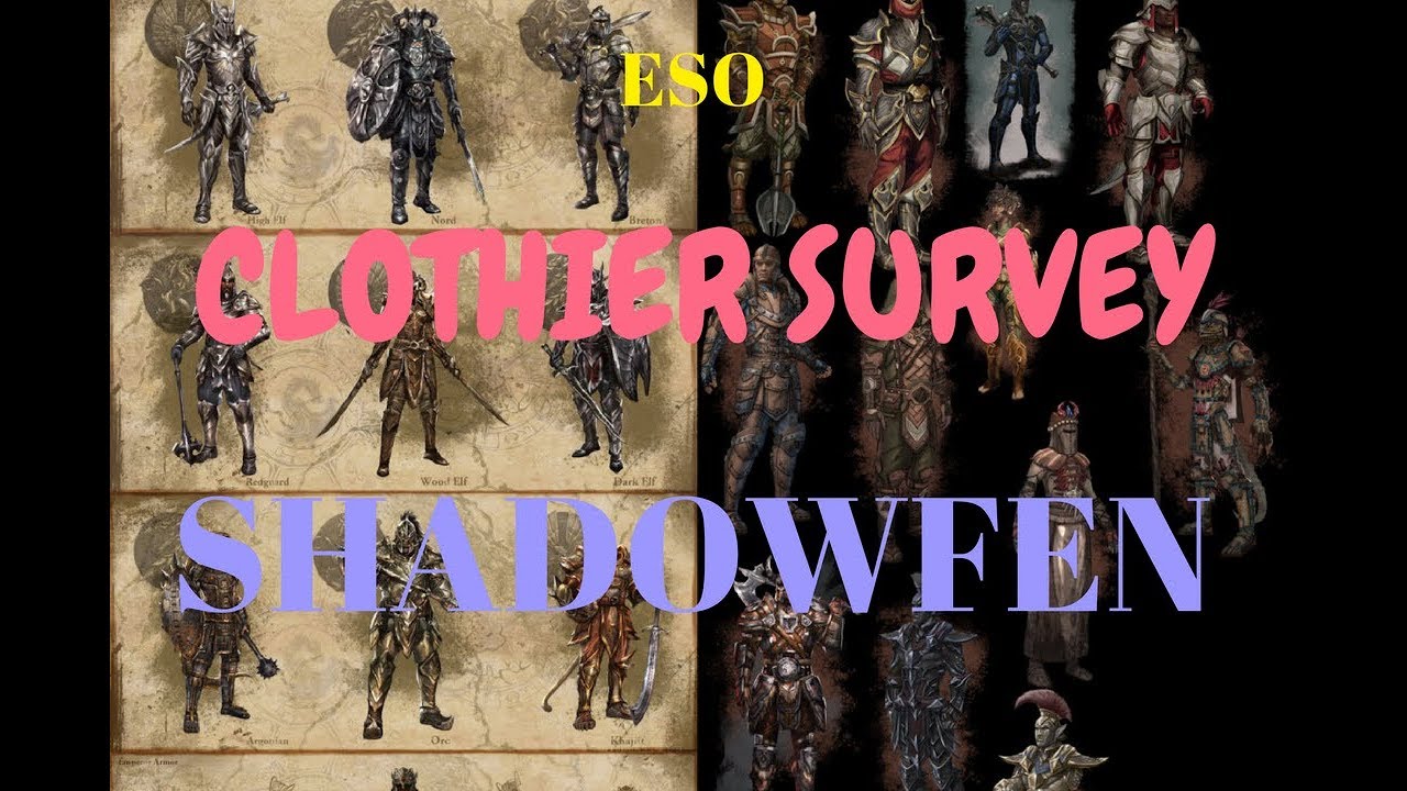 ESO CLOTHIER SURVEY SHADOWFEN - YouTube