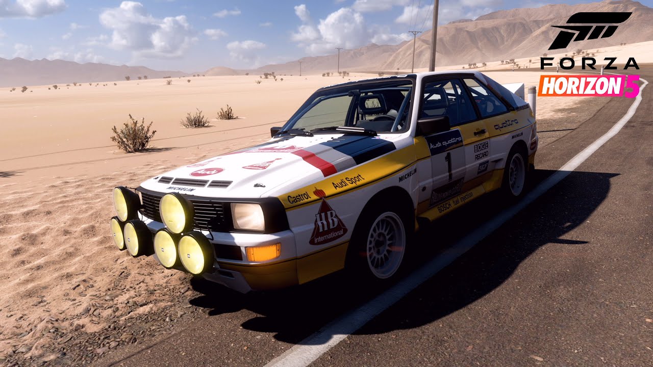 (1983) Audi Sport Quattro Rallye Bodykit- Forza Horizon 5 - YouTube