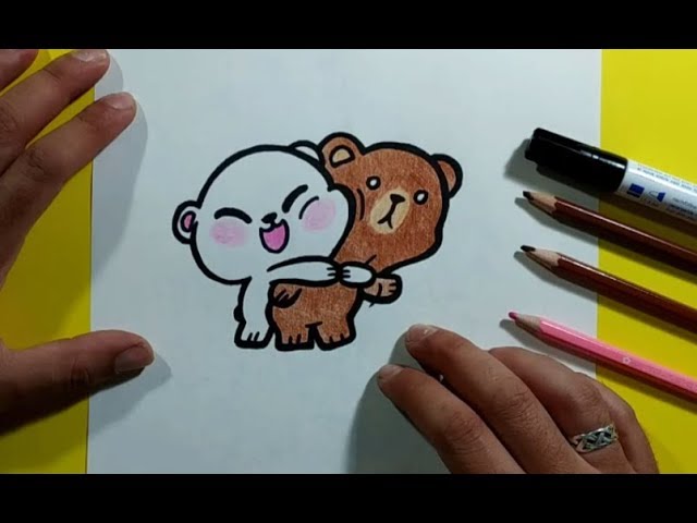 Dibujos De Ositos De Peluche Enamorados Dibujo Te Quiero Osito