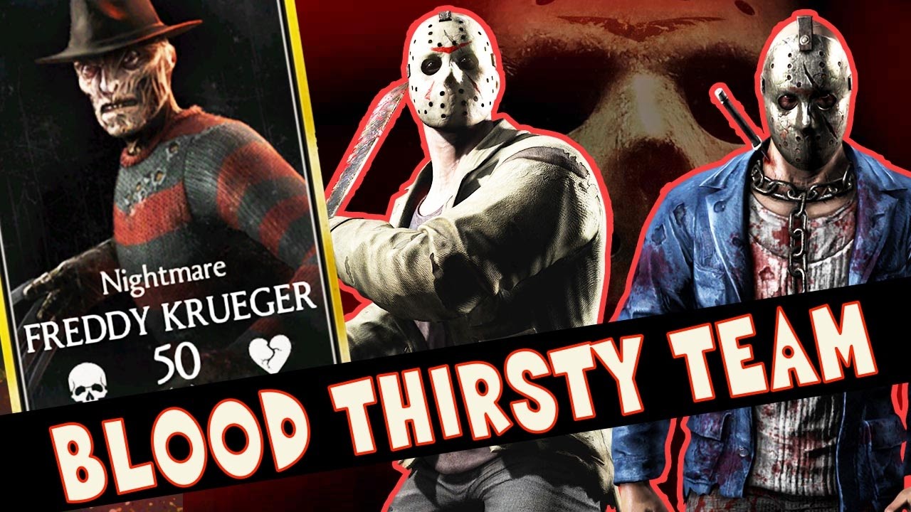 FREDDY KRUEGER, SLASHER JASON AND RELENTLESS JASON (MKX Mobile). THE ...