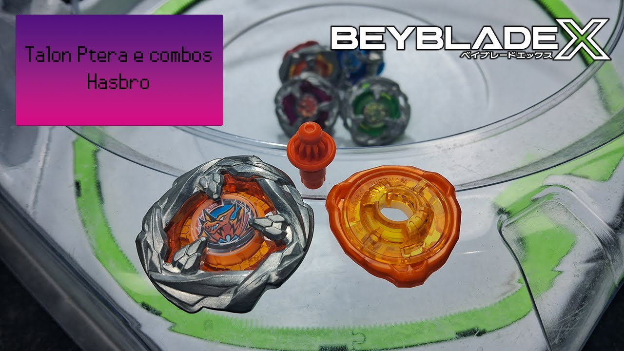 Ptera Vs. Combos Hasbro - Talon Ptera 3-60 T - Beyblade X - YouTube