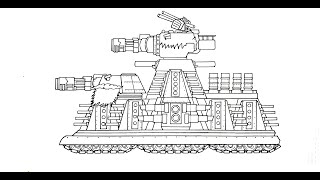 How To Draw Cartoon Tank Fijeron 2022 | HomeAnimations ... | Doovi