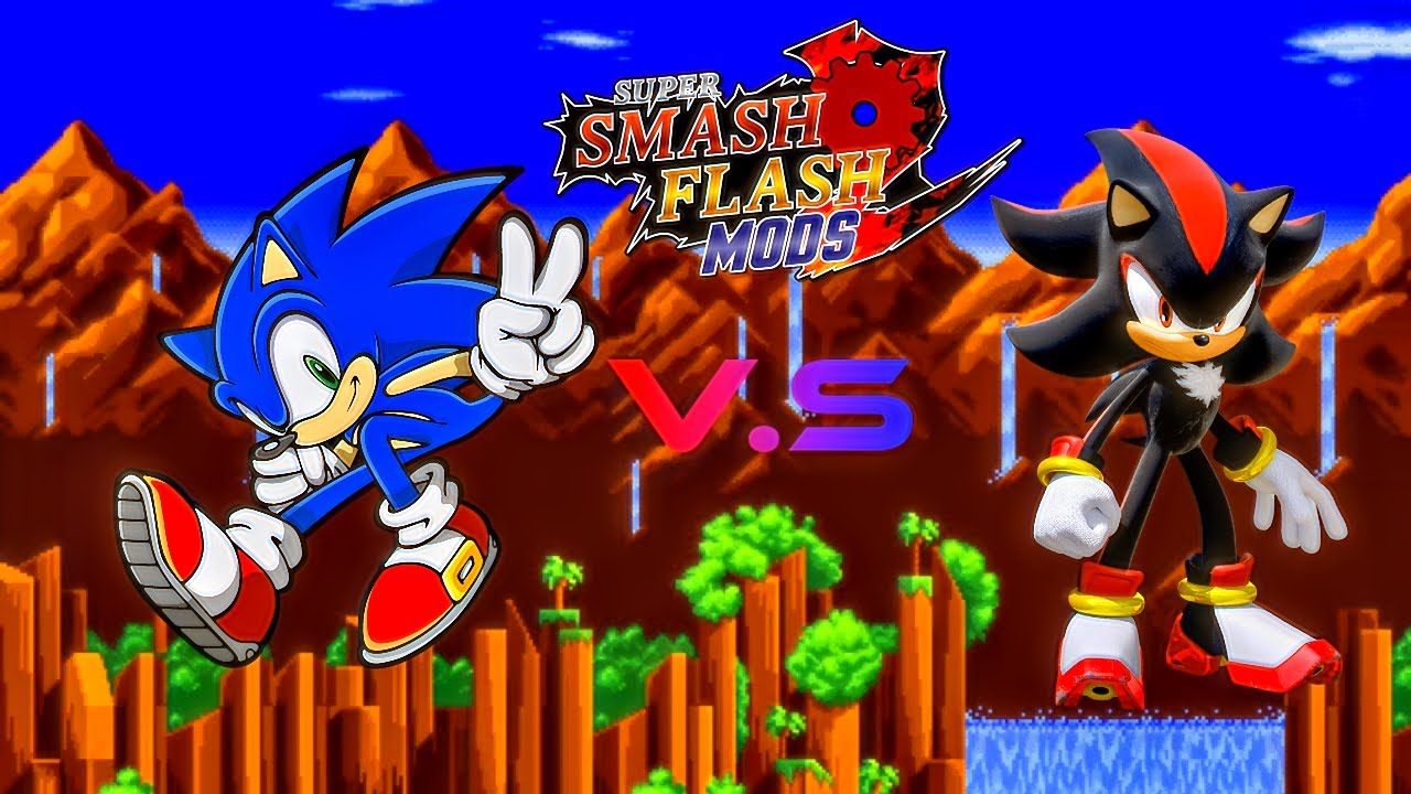 SSF2: Sonic V.S Shadow - YouTube