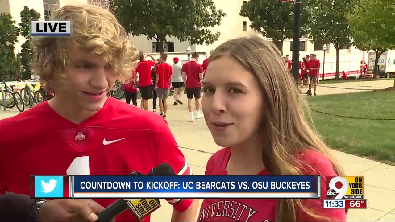 WCPO's Keenan Singleton talks with UC, OSU fans ahead of Saturday ...