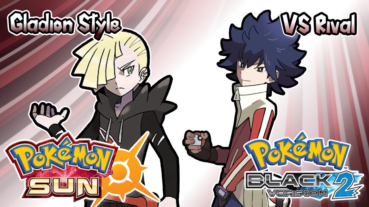 Battle! Rival BW2 | Sun & Moon Gladion Style - YouTube