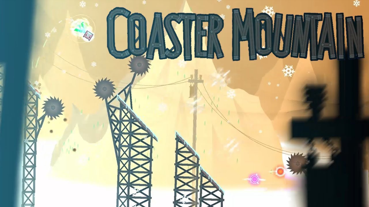 Coaster Mountain by Serponge full Playthrough (All coins) | Geometry ...