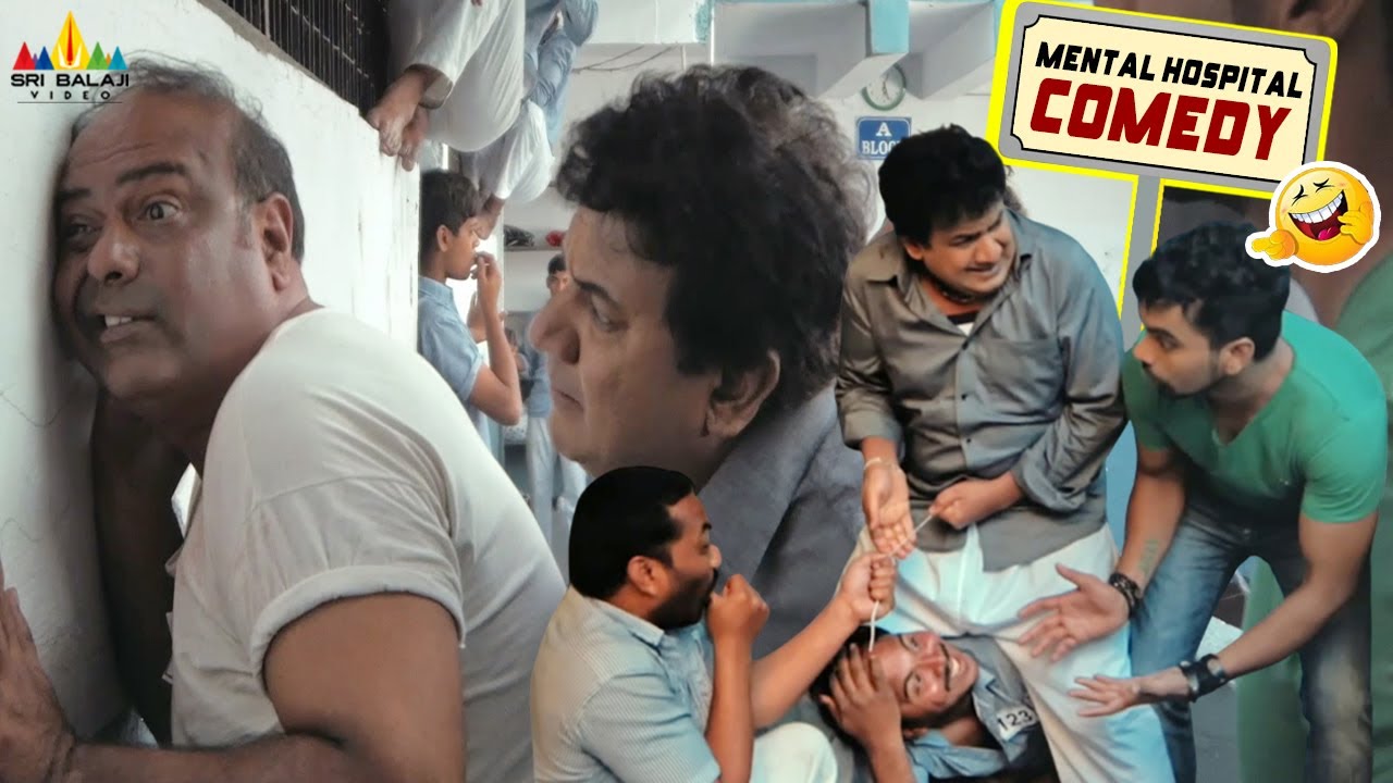 Ultimate Mental Hospital Comedy Scene | Badmash Pottey | #GulluDada ...