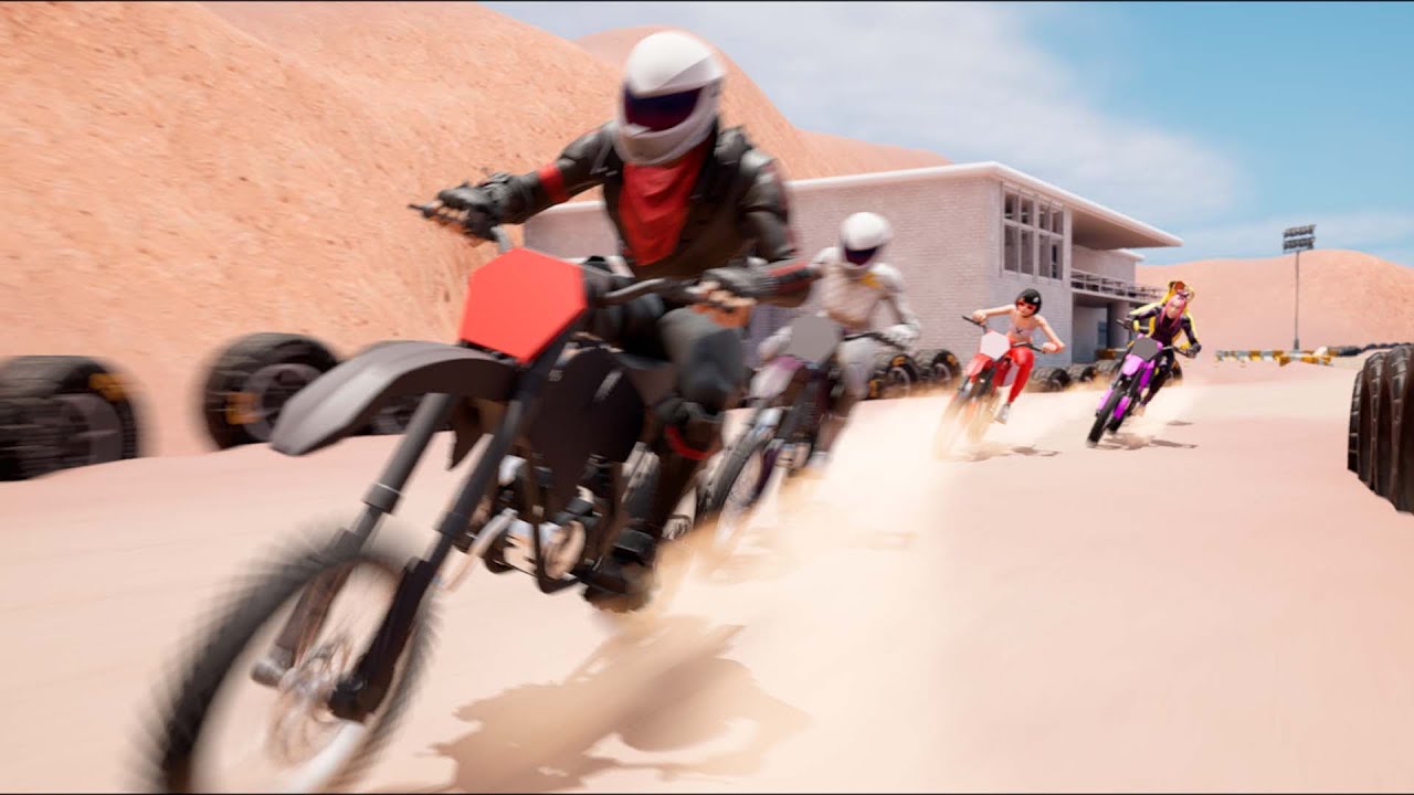 Motorcycle Animation - YouTube