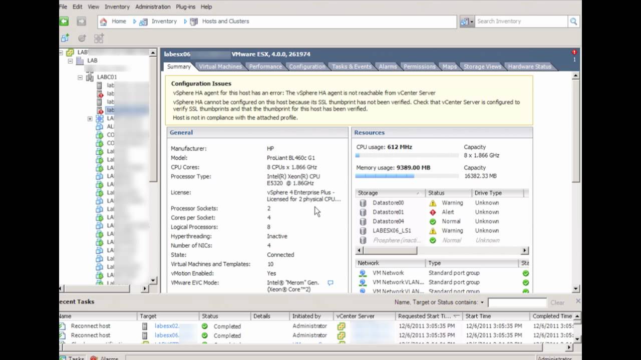 vSphere SSL Thumbprint Issue - YouTube