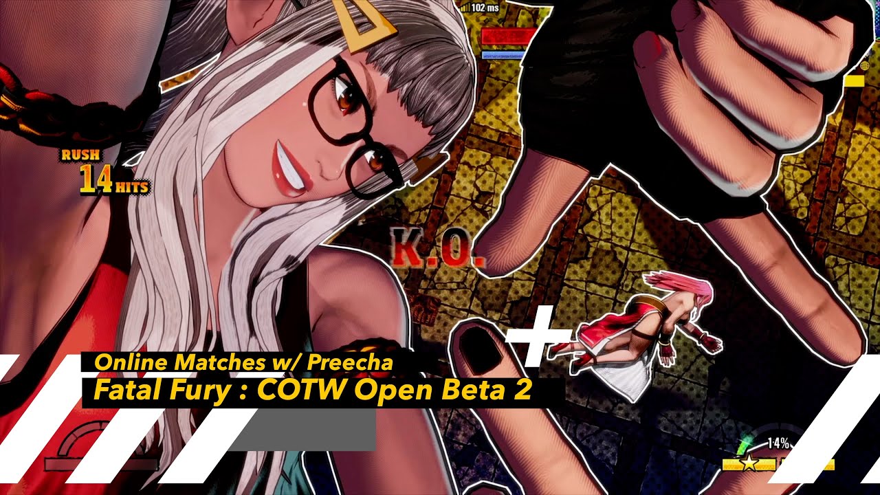 Fatal Fury: COTW Beta 2 - Online Matches with Preecha - YouTube