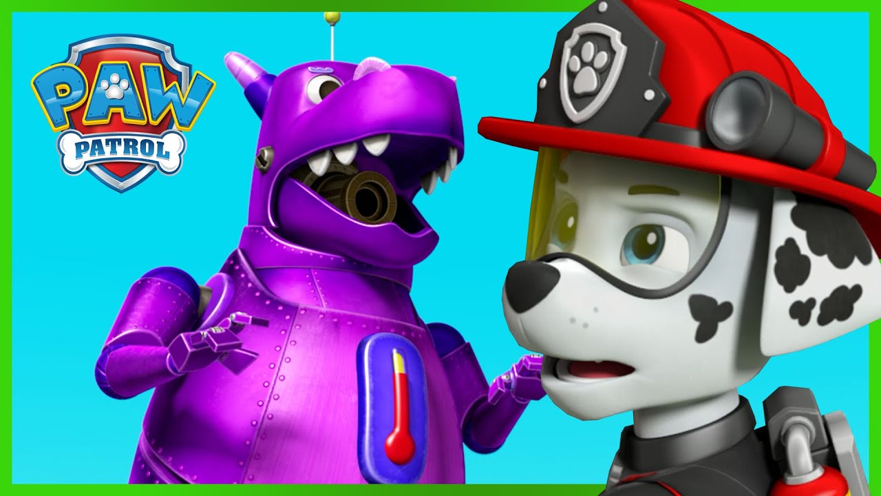 Pups Stop a Giant Fire Breathing Monster! - PAW Patrol - Cartoons for ...